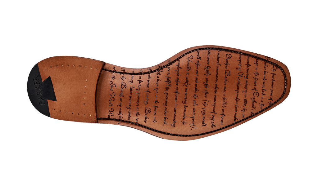 Plymouth - Antique Rosewood Calf | Barker Shoes Outlet
