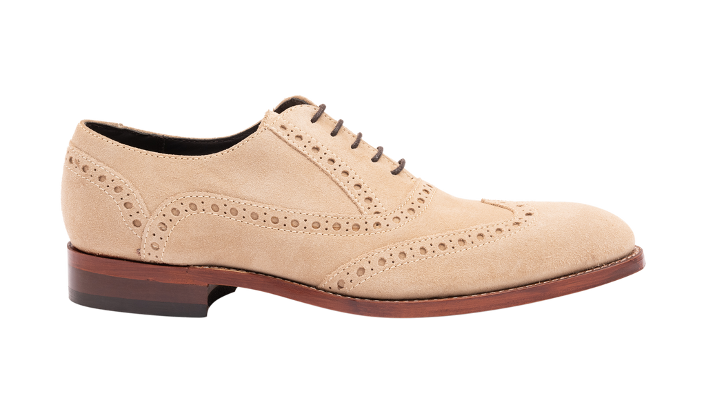 Grant - Sand Suede | Barker Shoes Outlet